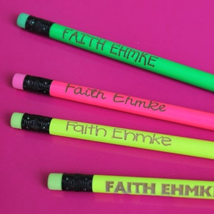 Personalized Pencils - Custom Pencils, Pencil With Name, Engraved ...