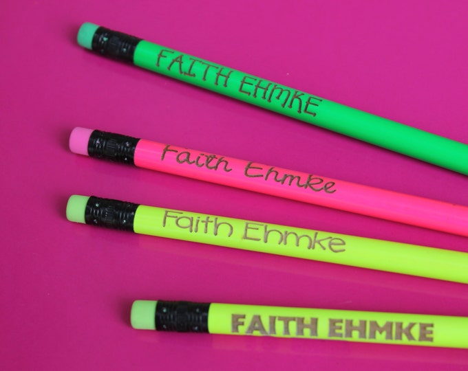 Personalized Pencils - Custom Pencils, Pencil With Name, Engraved ...