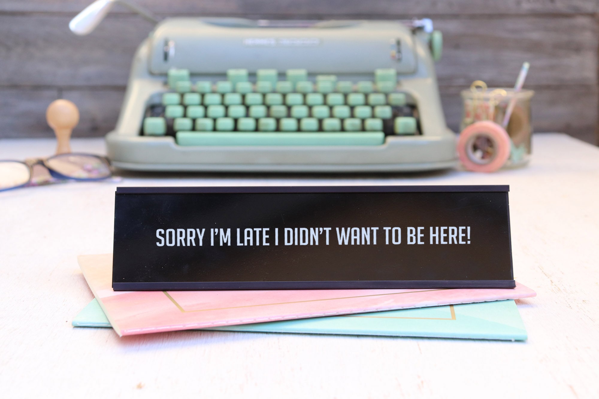 Snarky Desk Plate Funny Office Decor Gag Gift Office Gift | Etsy