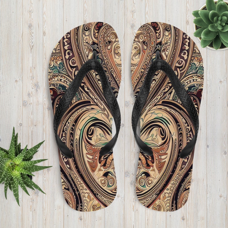 Beach and Summer Sandal Limited Edition Retro Flip Flop - Etsy
