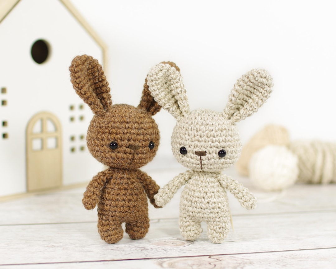 Little Amigurumi Bunny Crochet Pattern - Etsy