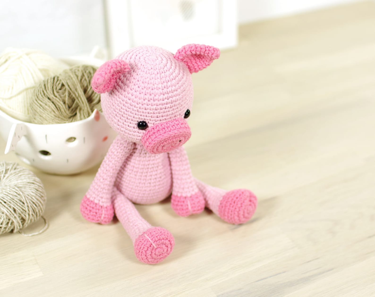 PATTERN: Pig Amigurumi piglet crochet pattern and tutorial | Etsy