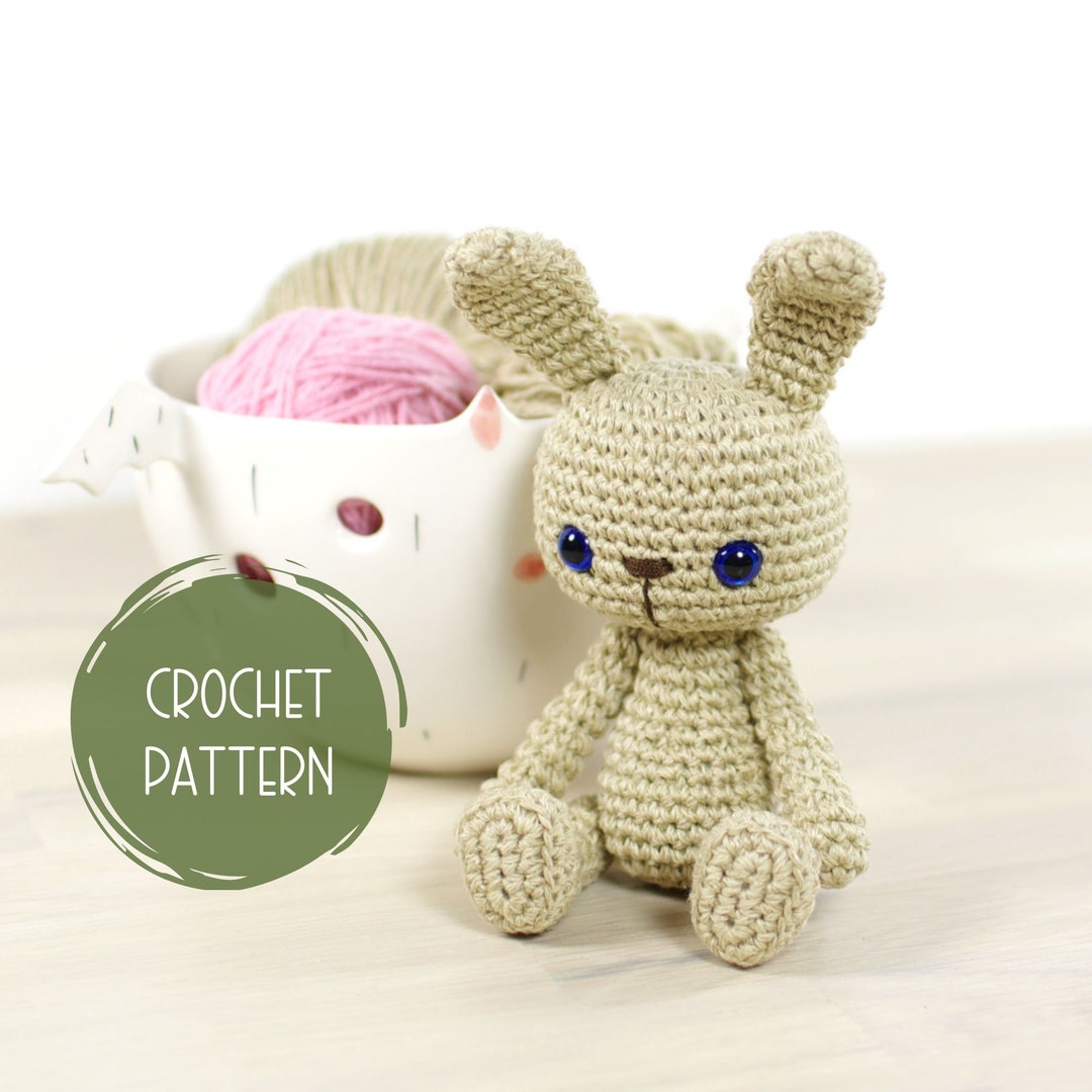 Amigurumi Bunny Crochet Pattern DIY Crochet Bunny Tutorial With Step-by ...