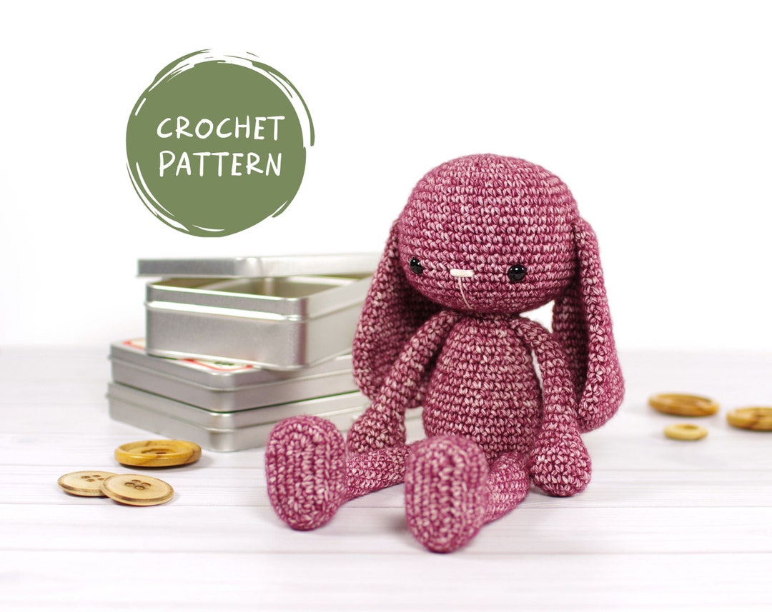 Amigurumi Bunny Pattern Crochet Rabbit Pattern and Tutorial With Step ...