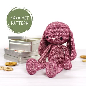 Amigurumi Bunny Pattern Crochet Rabbit Pattern and Tutorial With Step ...
