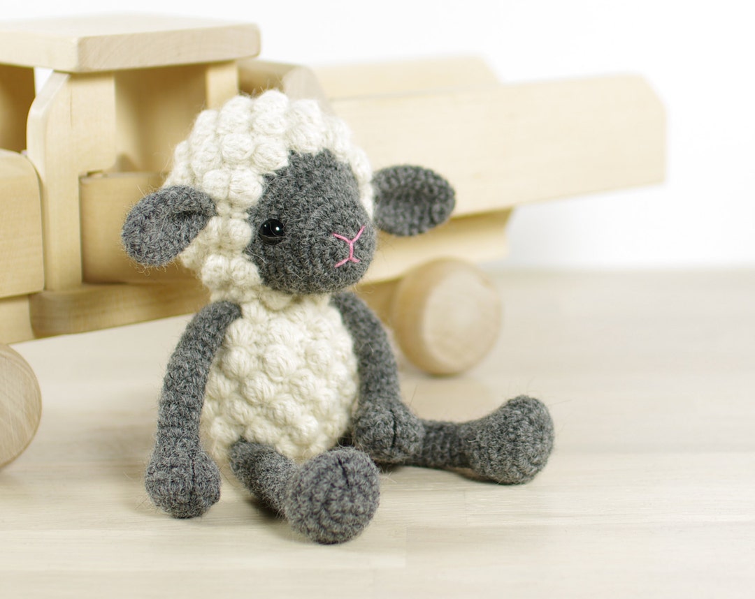 Small Amigurumi Sheep Crochet Pattern - Amigurumi Lamb Crochet Pattern ...