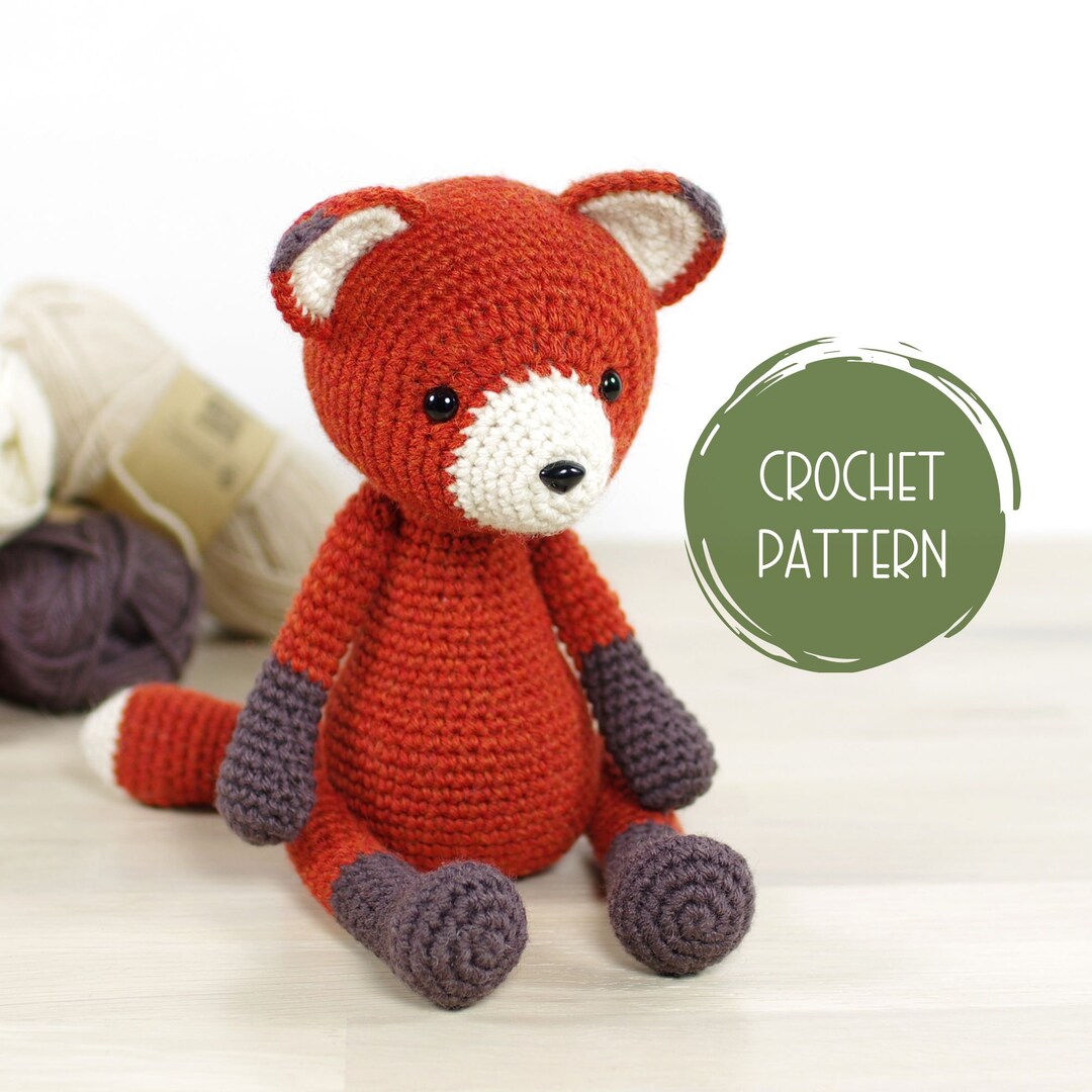 Amigurumi Fox Crochet Pattern Amigurumi Animal Pattern and Tutorial ...