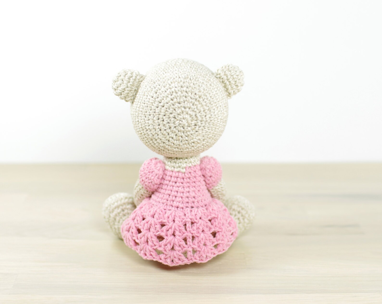 Teddy Bear Crochet Pattern Amigurumi Teddy in a Dress Amigurumi Pattern ...