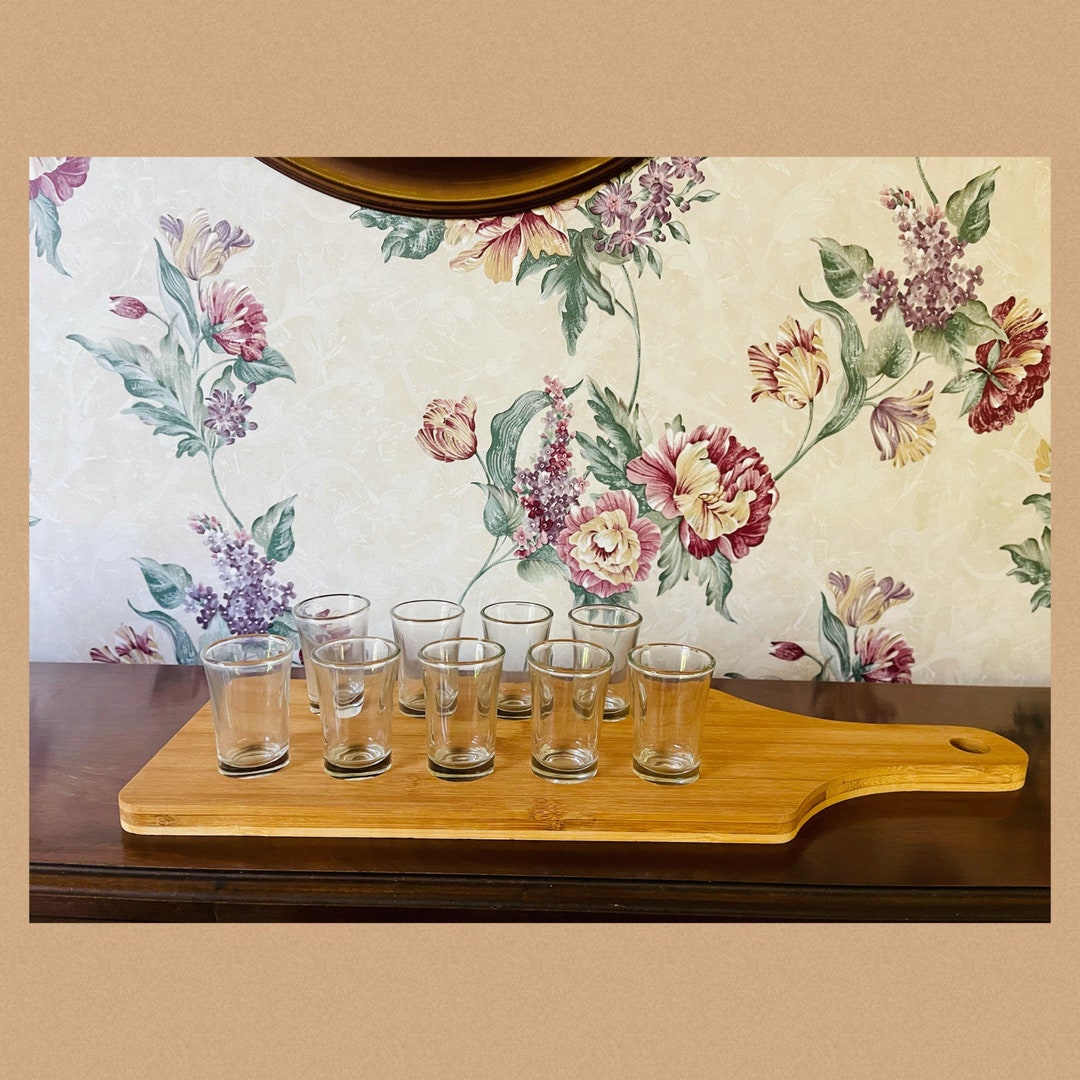 Shot Glass Server / Shot Mini Dessert Server / Drink Server in Bamboo ...