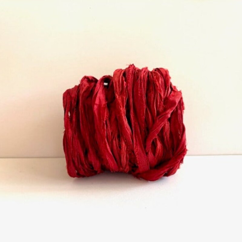 Sari Ribbon Necklace - Etsy