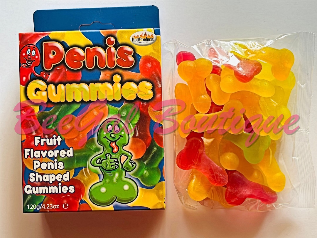Penis Gummies Penis Gummy Candy Bachelorette Party Candy Gay Bachelor ...