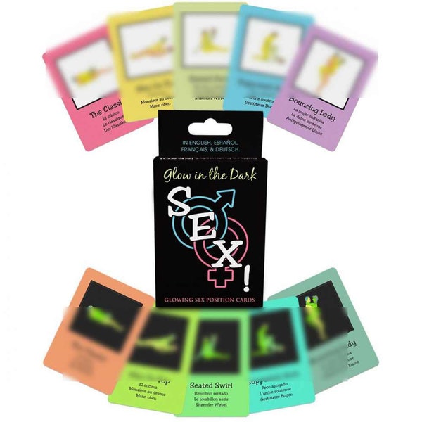 Sex Position Card Games Etsy