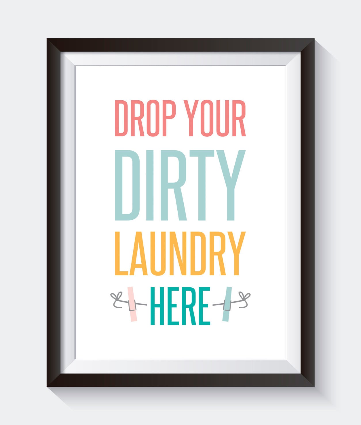 Drop Your Dirty Laundry Here Laundry Decor Laundry Sign - Etsy México