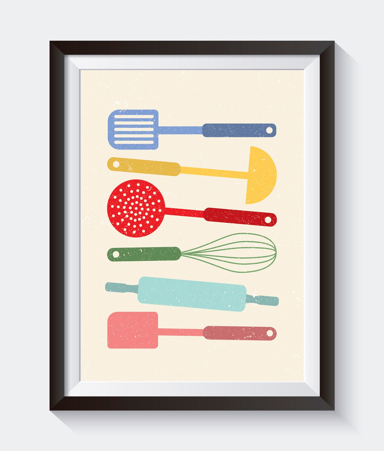 Kitchen Decor Kitchen Utensils Kitchen Tools Kitchen Wall Art | Etsy