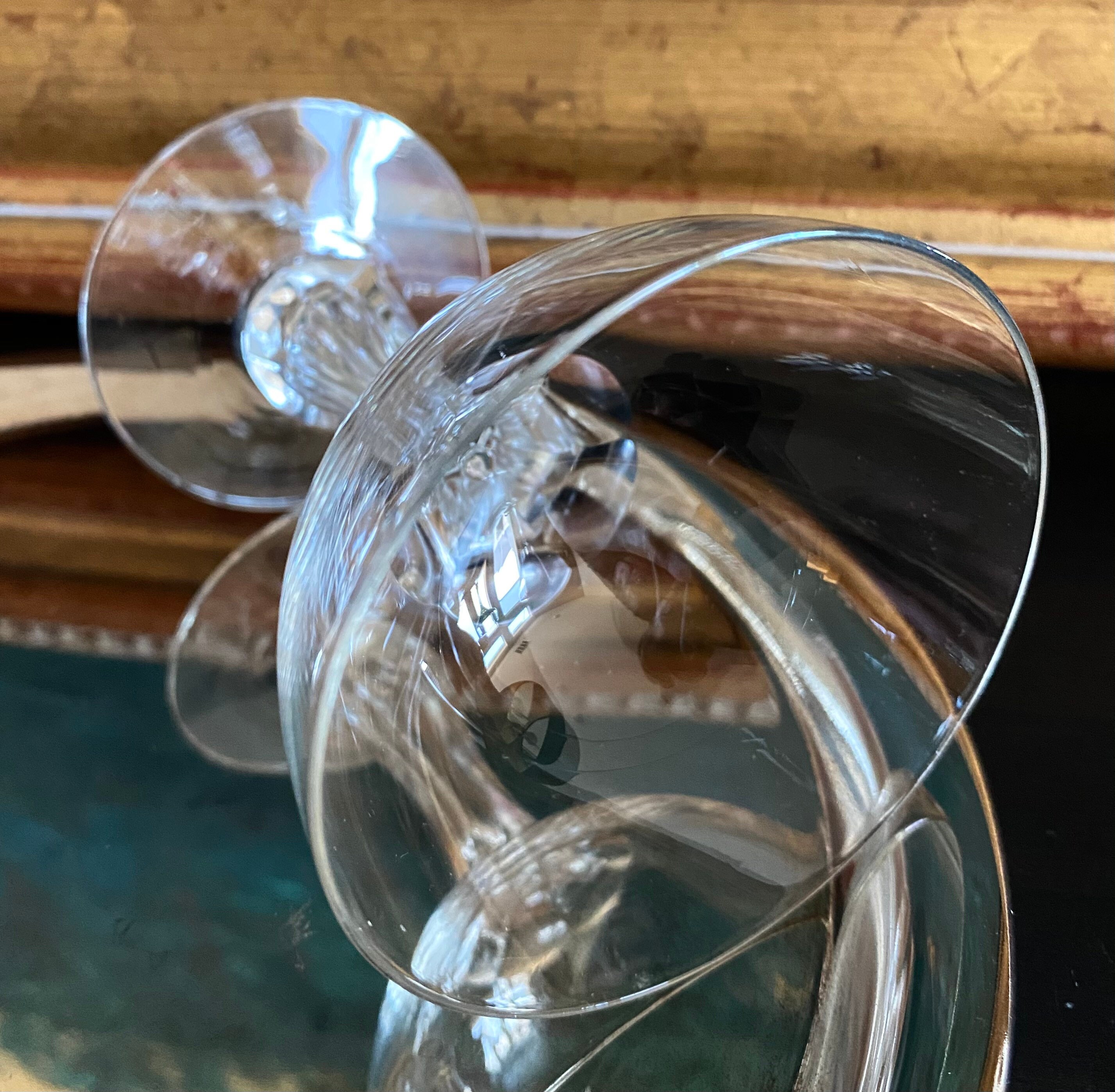 Set Of 2 Nick And Nora Liquor Cocktail Glasses 3 Oz Mcm Etsy