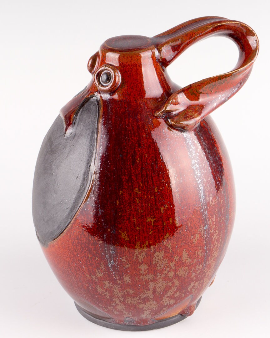 Tufted Duck 2, Hand Thrown Stoneware Ceramics (unica) Finished With ...