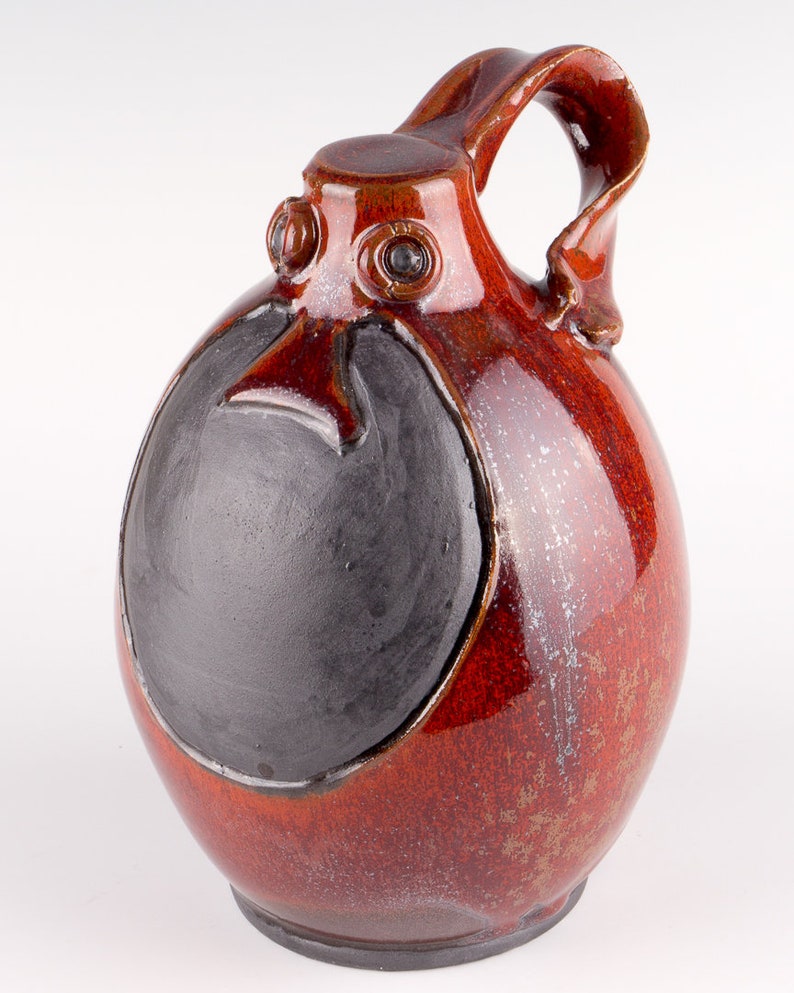 Tufted Duck 2, Hand Thrown Stoneware Ceramics (unica) Finished With ...