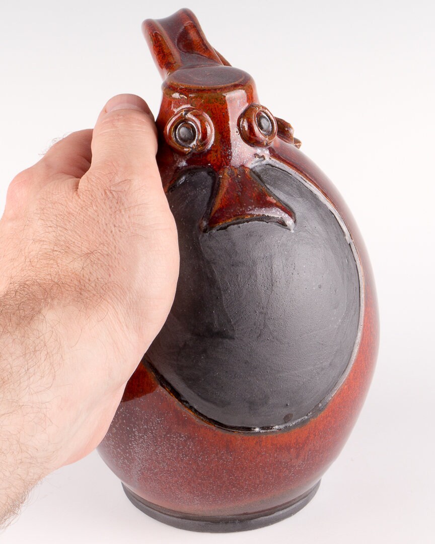 Tufted Duck 2, Hand Thrown Stoneware Ceramics (unica) Finished With ...