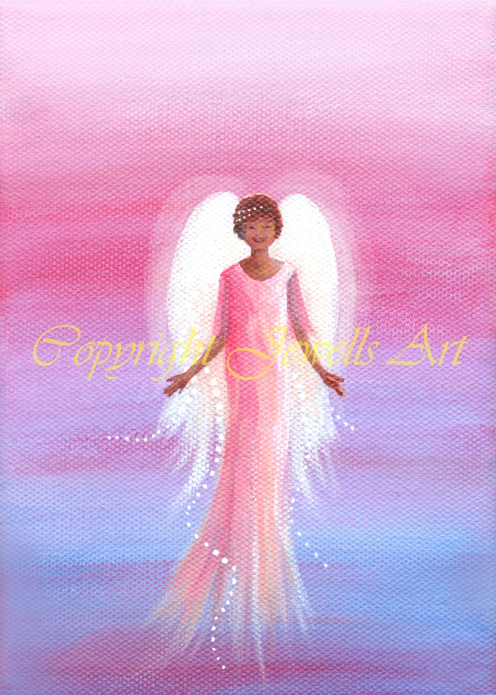 Blessings Angel Art Print Part of the Angels Rising Series - Etsy