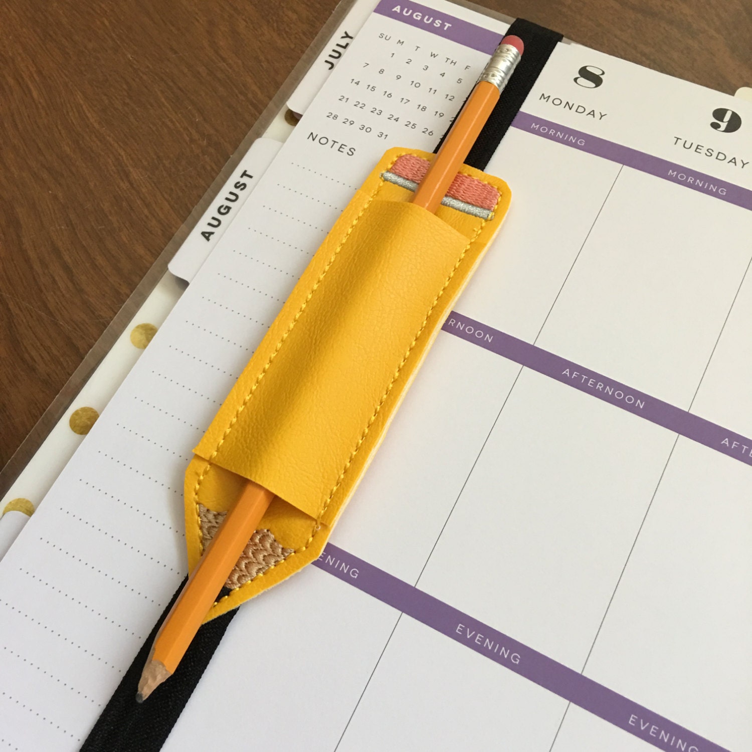 Pencil Holder Planner Band/ Journal Band/ Bible Band or Bookmark - Etsy