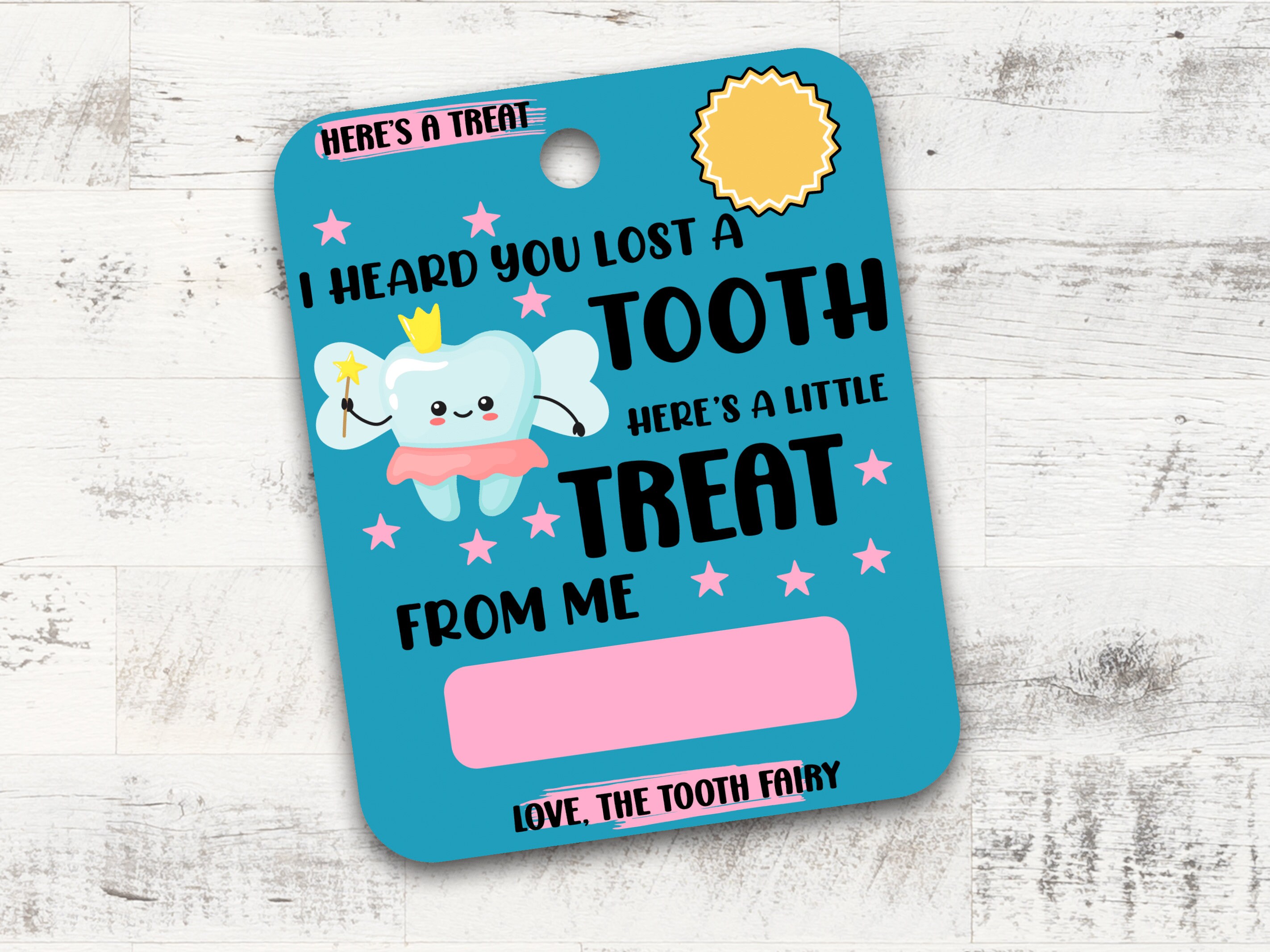 Tooth Fairy Money Card I Heard You Lost A Tooth - Etsy