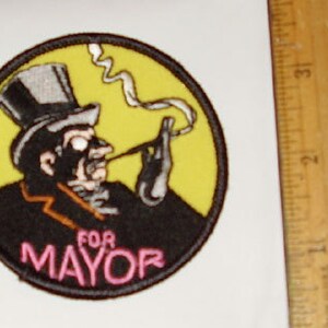 Batman Returns Patch Set Oswald Cobblepot penguin for Mayor - Etsy