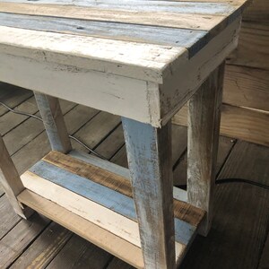 Beach Inspired Beautiful Coastal Side or Sofa Table Perfect for ...