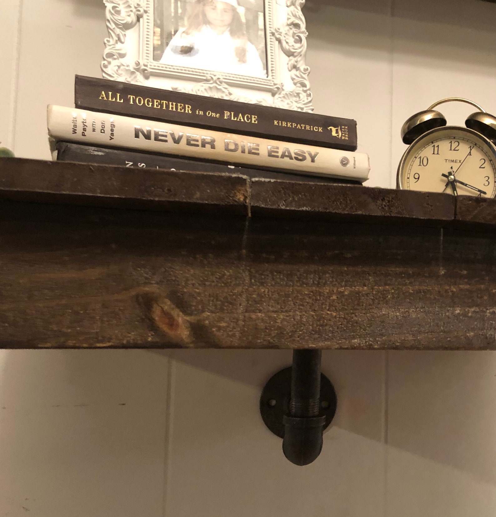 Floating Rustic Farmhouse Nightstand | Etsy