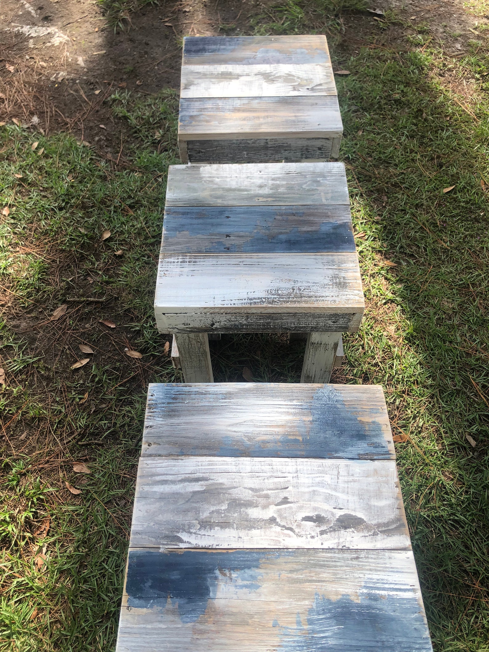 Navy Cute Farmhouse Coastal Barstool Bar and Counterheight - Etsy