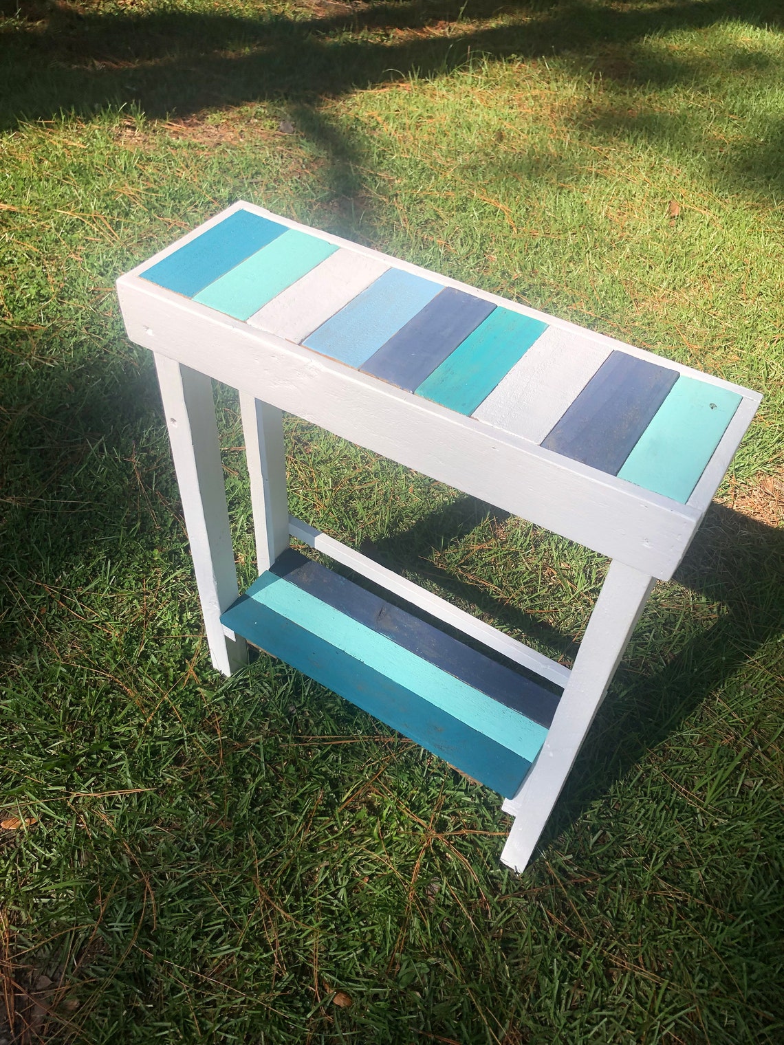 Bright Beach Inspired Small Space Coastal Console Table - Etsy