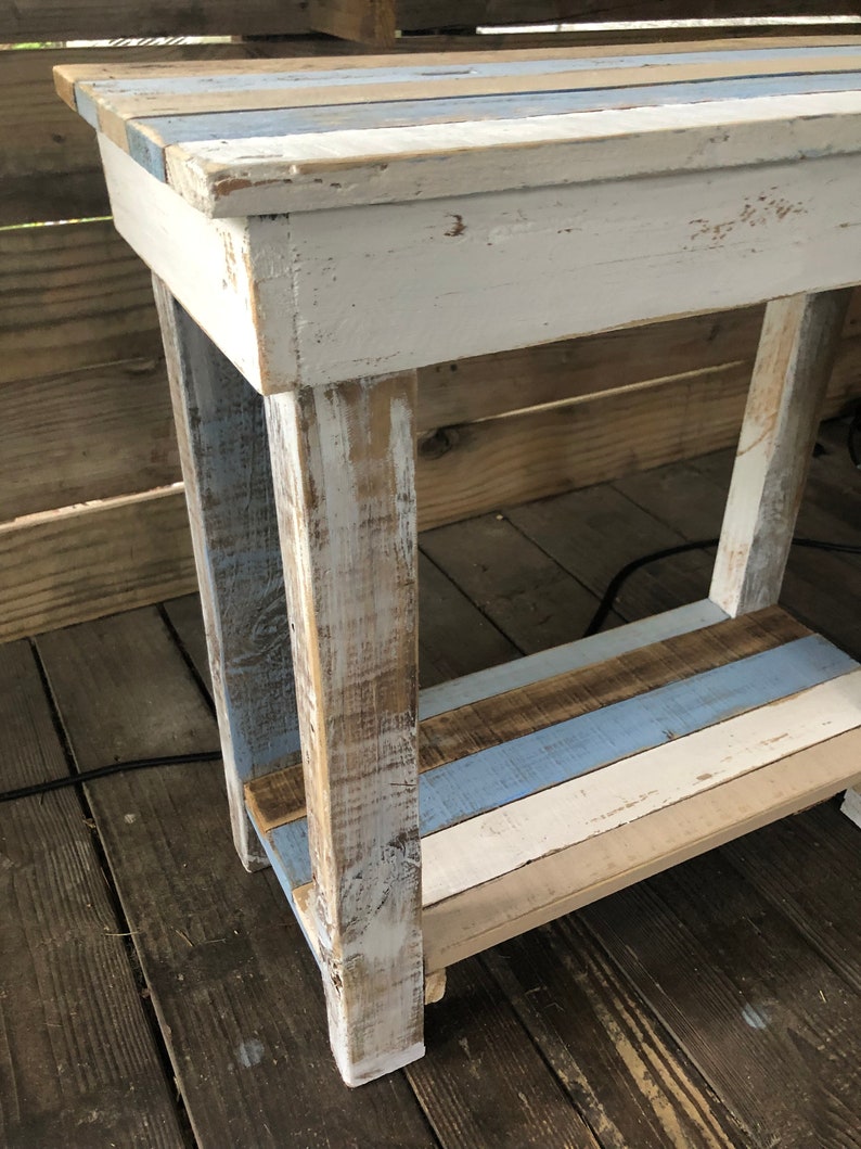 Beach Inspired Beautiful Coastal Side or Sofa Table Perfect for ...