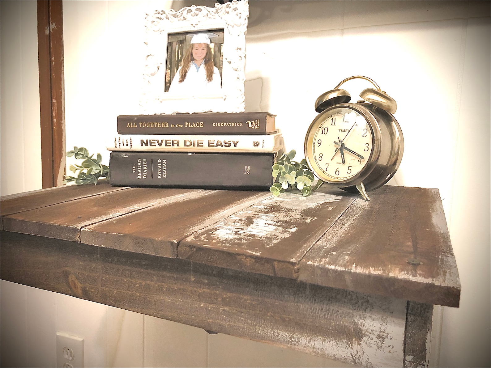 Floating Rustic Farmhouse Nightstand | Etsy