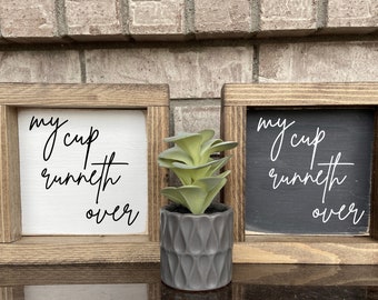 My Cup Runneth Over | Etsy
