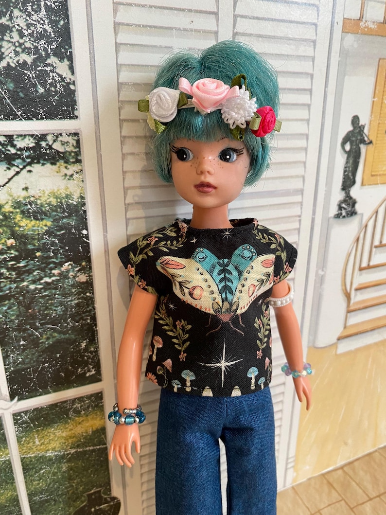 Forest Moth T- Shirt for Sindy and Friends. - Etsy UK