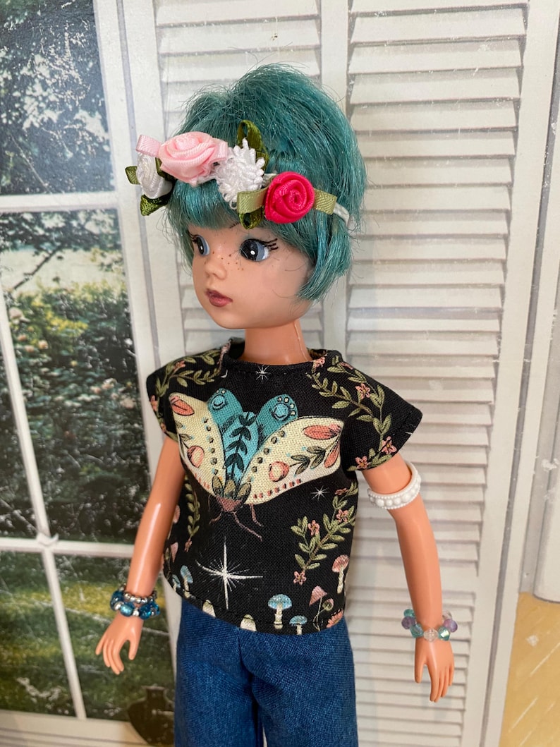 Forest Moth T- Shirt for Sindy and Friends. - Etsy UK