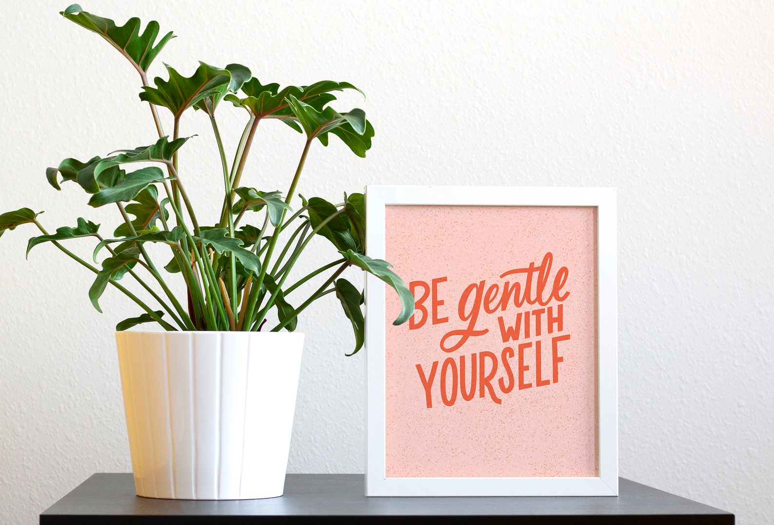 Be Gentle With Yourself 8x10 Art Print Handwritten | Etsy