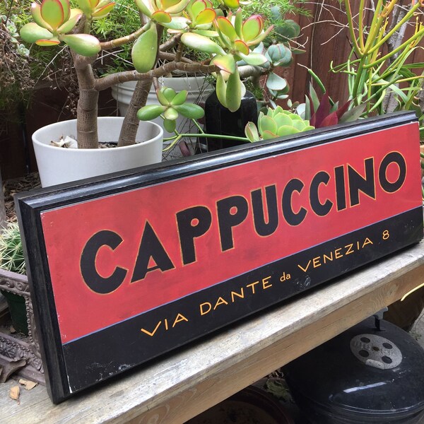 Cappuccino Signs - Etsy