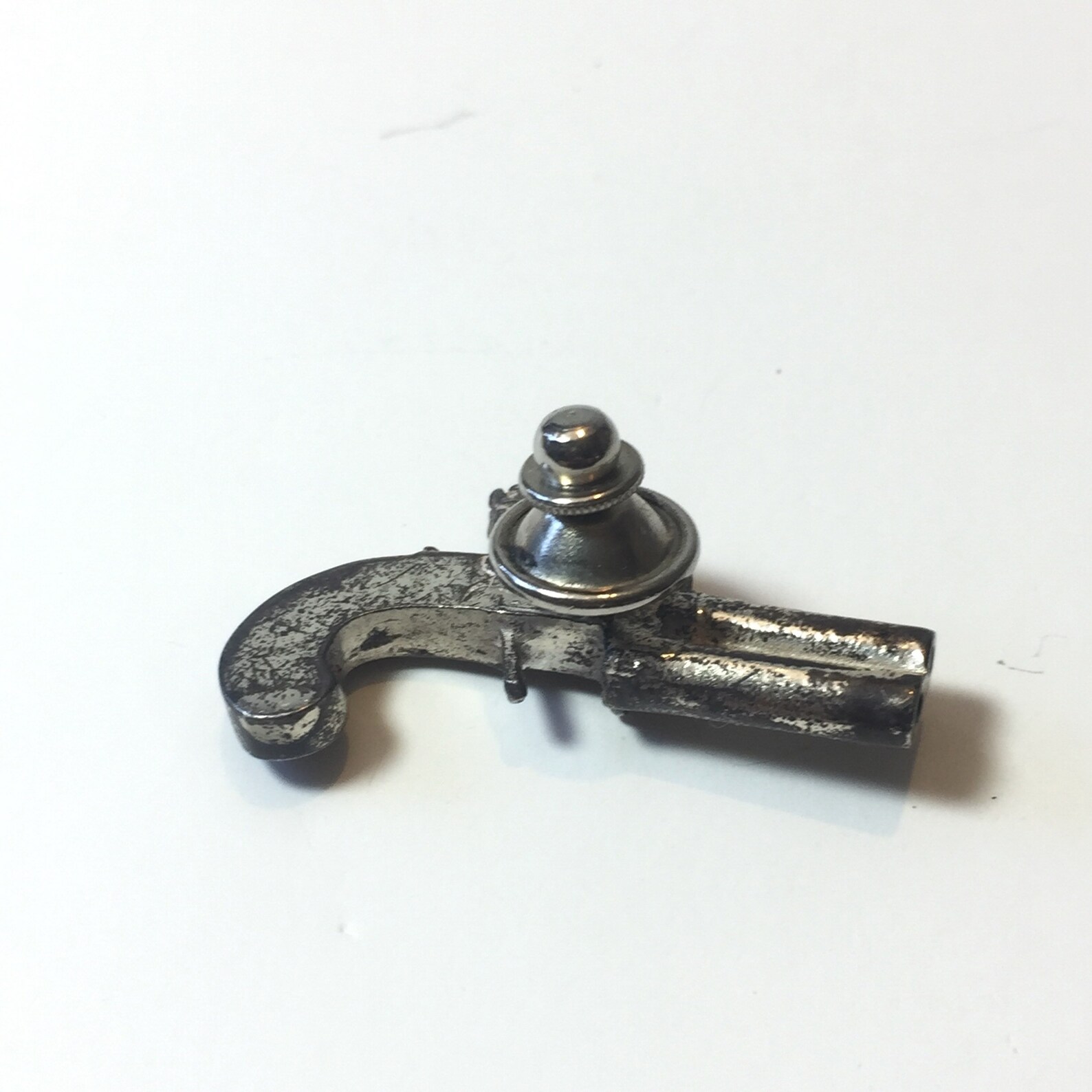 Derringer Vintage Tie Pin Pistol Tie Clip, Pirate Gun Tie Pin, Double ...
