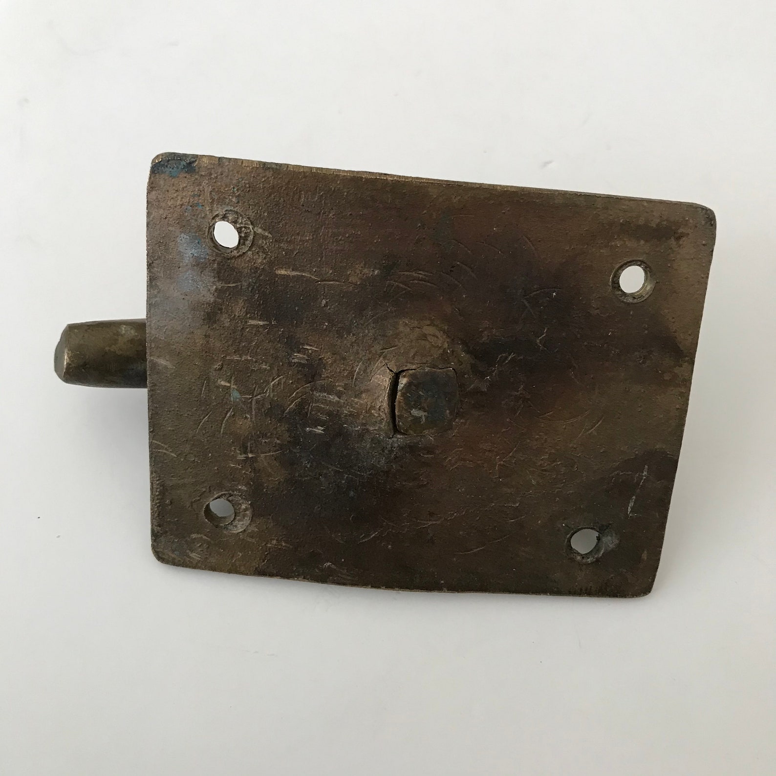 Antique Brass Metal Latch Pull Door Hatch Hardware Chest Hardware ...