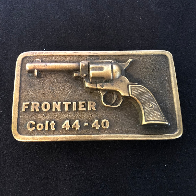 Vintage Colt Belt Buckle - Etsy