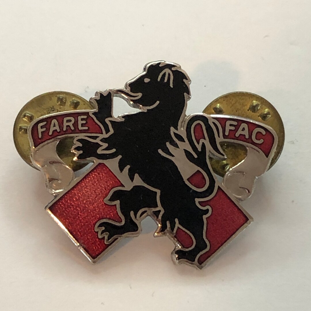 WWII Army Engineers Fare Fac Enamel Unit Pin Military Lapel Pin Hat Cap ...