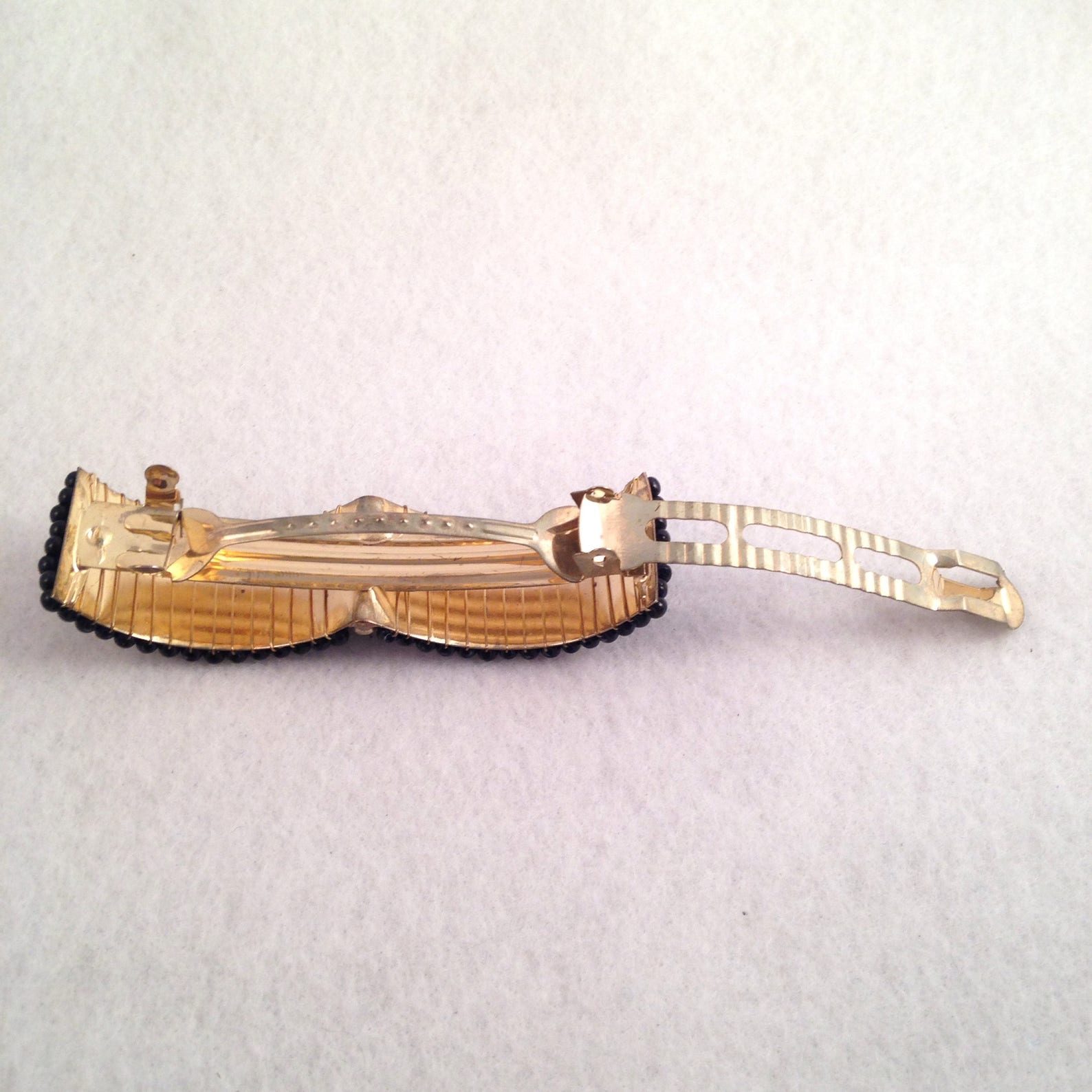 Vintage Hairclip Barette French Style Clip Barette Formal | Etsy