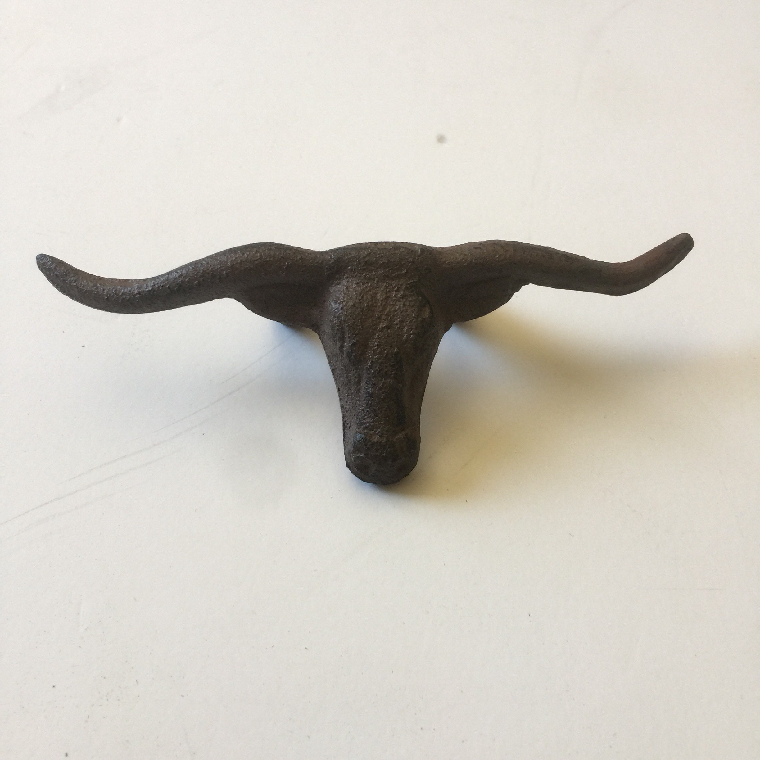 Retro Steer Cowboy Drawer Pulls Drawer Bin Pull Metal | Etsy
