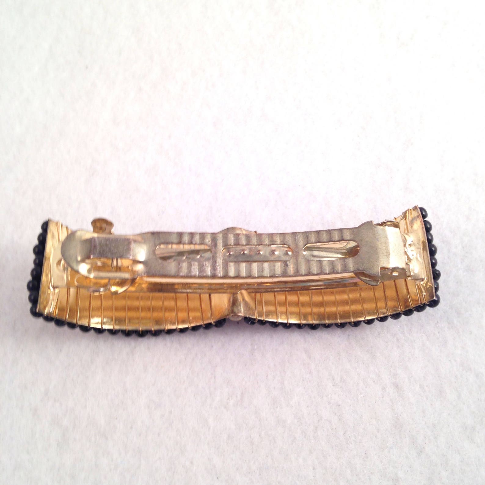 Vintage Hairclip Barette French Style Clip Barette Formal | Etsy