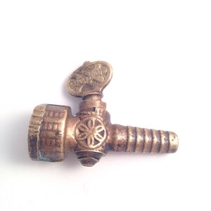 Antique Victorian Gas Lamp Valve Decorative Vintage Gas Cock, Gas ...
