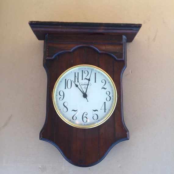 Bar Room Vintage Carson Clock Man Cave Decor Gift for Him | Etsy