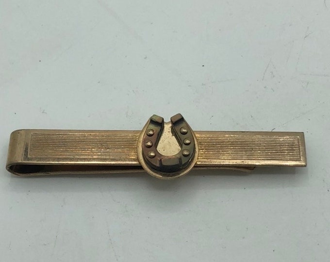 Vintage Horseshoe Mid Century Tie Bar Tie Clip Men Money Clip Gift for ...