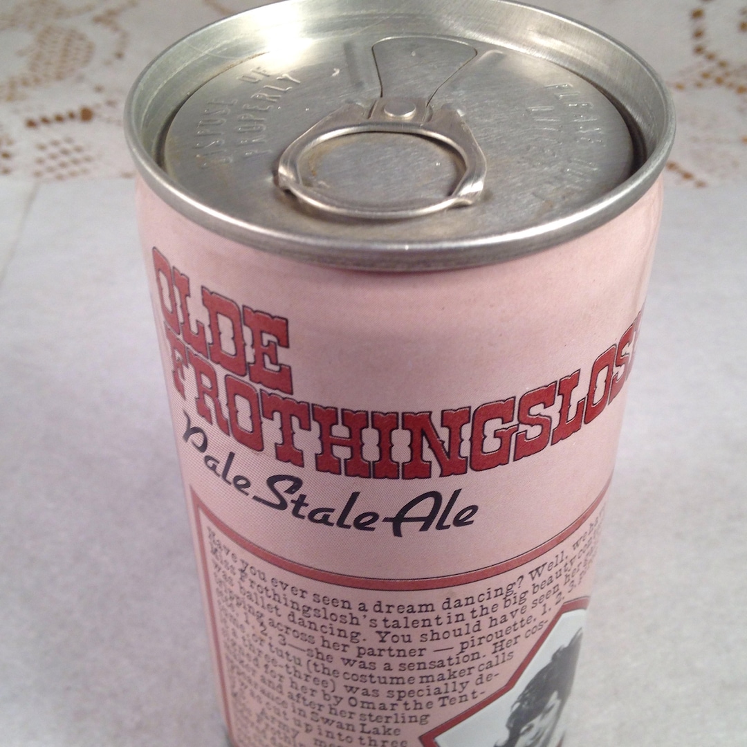 Collectible Beer Can Olde Frothingslosh Pittsburgh Brewing Company ...