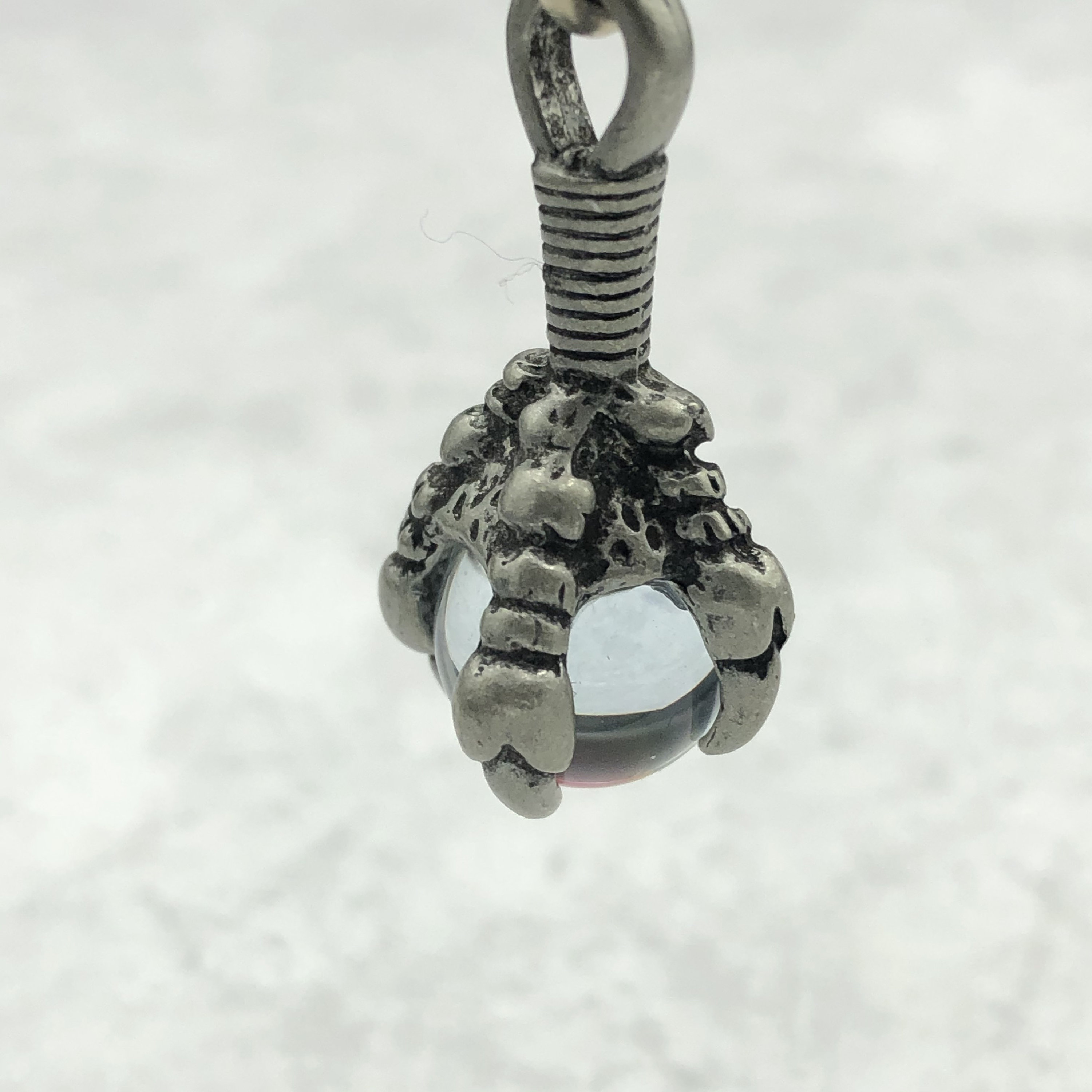 Dragon Claw Talons Grasping a Sphere Unique Pendant Necklace | Etsy