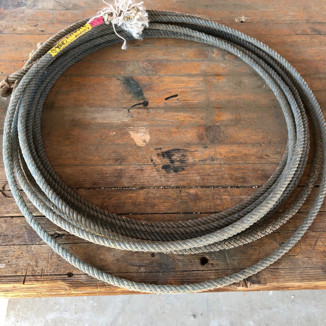 Vintage Cowboy Ranch Lariat Lasso Wild West Home Decor - Etsy